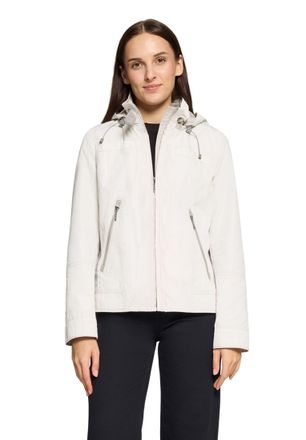 Gil Bret Outdoorjacke GIL BRET, Damen, Gr. 36, wei&szlig; (wind chime), Web, Obermaterial: 100% Polyester, unifarben, regular fit normal, Jacken Outdoorjacke, mit Ka