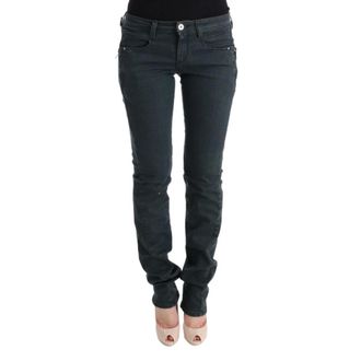 Costume National Femme, Jeans, Gris, Taille: W28 Jean Superslim Gris en Mlange de Coton