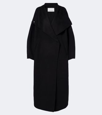 Frankie Shop Manteau Leroy en laine m&eacute;lang&eacute;e