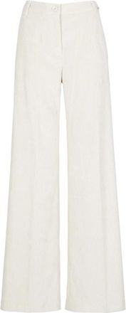 Herno Cord-Palazzo-Hose - - Trousers - Damen - Wei&szlig; - S
