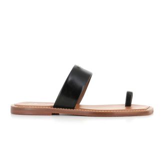 Giuseppe Zanotti Femme, Chaussures, Noir, Taille: 38 1/2 EU Ponza Flip-flop