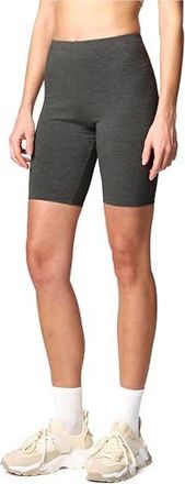 Merry Style Leggings Shorts Femme Coton Confortables - Shorts Cyclisme Femme, Parfaits pour Sport et Quotidien MS10-200 (Mélange Foncé, XL)