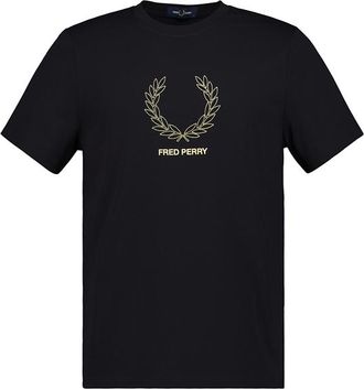 Fred Perry Herren T-Shirt schwarz
