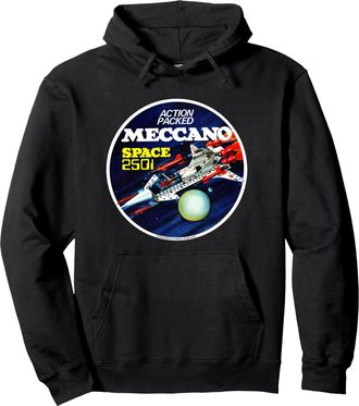 Meccano Space 2501 Modell Raumfahrzeug Retro Pullover Hoodie