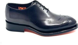 Santoni Homme, Chaussures, Gris, Taille: 40 1/2 EU Carter One Cut