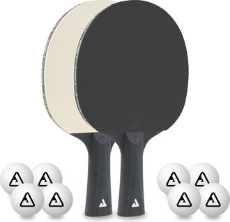 Joola Tischtennisschläger Set Colorato, Colorato Duo und Black&White - Ideal für Familien, Anfänger und Profis