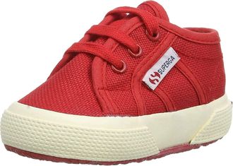 Superga 2750 Bebj Baby Classic, Unisex-Kinder Sneakers, Rot (Red 975), 18 EU