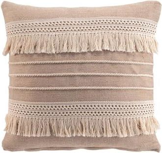 Douceur d'Int&eacute;rieur Kissen mit abnehmbarem Bezug (45 x 45 cm) Cirrus, Baumwolle & Polyester