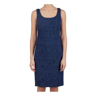 Kiton Femme, Robes, Bleu, Taille: 42 FR Robe Textur&eacute;e