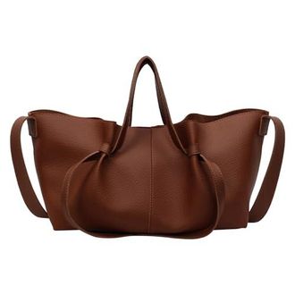 Generic Kexpery Sac &agrave; Bandouli&egrave;re Femme en Cuir Vegan PU Grand Capacit&eacute; Tote &Eacute;l&eacute;gant Sac Messager pour Voyage, Travail, Quotidien