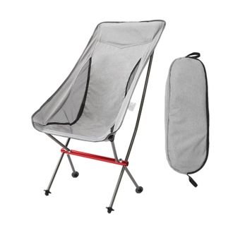 Generic Klappbarer Campingstuhl - Tragbarer Stuhl Zum Sitzen | Platzsparender Sitz f&uuml;r Backpacking | F&uuml;r Angeln Camping Picknick Terrasse Balkon Garten