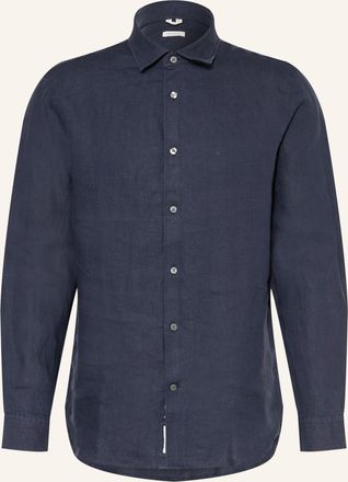 Arket Arket Leinenhemd Regular Fit blau
