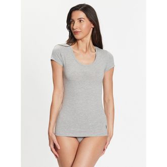 U.S.Polo Association T-Shirt 66003 Grau Regular Fit