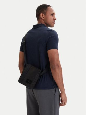 Calvin Klein Umh&auml;ngetasche Canvas Mix Reporter LV04D3366G Schwarz