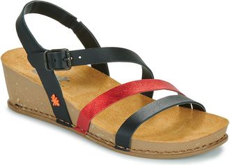 Art I Live Sandalen/Sandaletten Damen Schwarz/Rot - 37 - Sandalen/Sandaletten Shoes