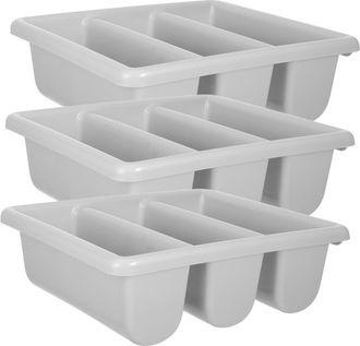 Garneck 3 Stück Teiliges Schuhregal aus Robustem Kunststoff Platzsparender Schuh Organizer mit Mehrschichtigem Design für Flur Schlafzimmer und Vielseitige He