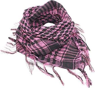 Bluelans &Eacute;charpe tactique de style militaire pour homme et femme - Rose - Taille Unique