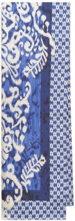 Maliparmi Maliparmi, Femme, Accessoires, Bleu, Taille: ONE Size Print Stole 210x70
