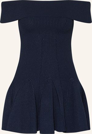 Retrofête Retrofête Strickkleid Erica blau