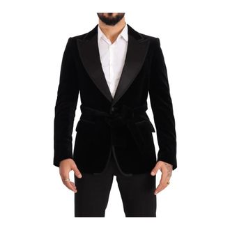 Dolce & Gabbana Blazers - - Jackets - Herren - Schwarzk - M