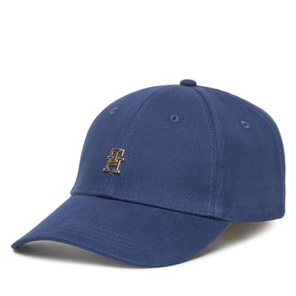 Tommy Hilfiger Cap Tommy Hilfiger Elevated Chic AW0AW17631 Dunkelblau