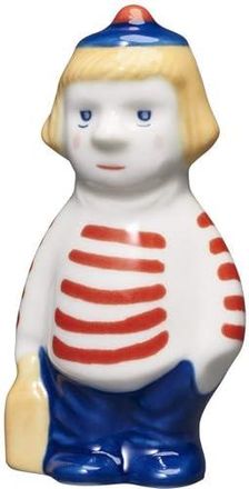 Arabia Figur Tooticky Sammlerfigur Porzellan Blau-Weiß-Rot, aus der Moomin Kollektion, Größe: 8,5cm, 1027447