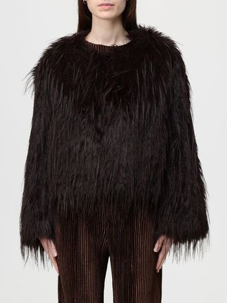 Meimeij Pelzmantel MEIMEIJ Damen Farbe Braun