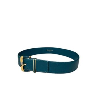 Dior Pre-owned Sculptural Belt - - Pre-owned - Damen - Blau - ONE SIZE