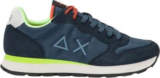 Sun 68 Homme, Chaussures, Bleu, Taille: 44 EU Tom Fluo Baskets