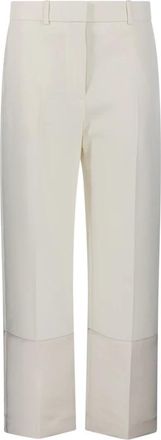 Tory Burch Femme, Pantalons, Beige, Taille: 36 FR Pantalon Droit