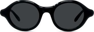 Loewe unisex, Accessoires, Noir, Taille: 48 MM Slim Mini Oval Lunettes de soleil