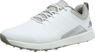 Skechers Chaussures de Golf Elite 4 pour Homme, Blanc/Gris, 44 EU