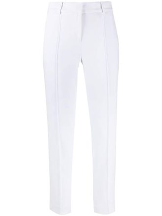 Michael Michael Kors pantalon court en crêpe - Blanc