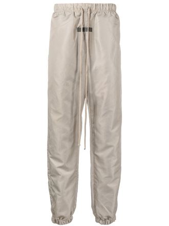 Fear of God pantalon &agrave; patch logo - Vert