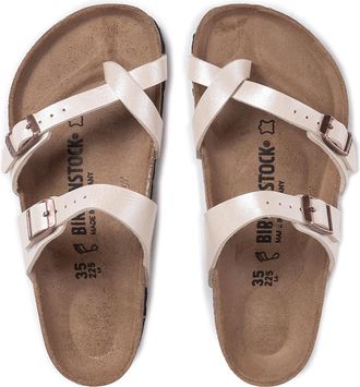 Birkenstock Zehentrenner Birkenstock Mayari 0071661 Beige