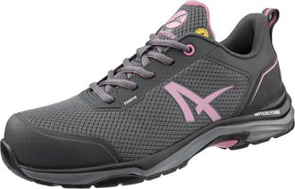 Albatros-Moebel Sicherheitsschuhe Twist Low S1PS ESD Frauen Schutzkappe Rutschhemmend Grau Gr&ouml;&szlig;e 38