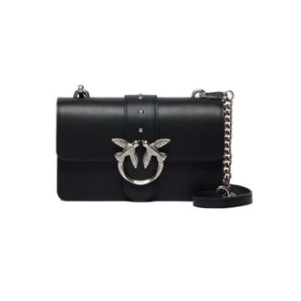 Pinko Pinko, Femme, Sacs, Noir, Taille: ONE Size Love One Mini St. Cl