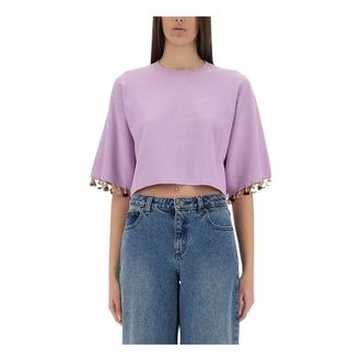 Paco Rabanne Femme, Tops, Violet, Taille: 40 FR Top