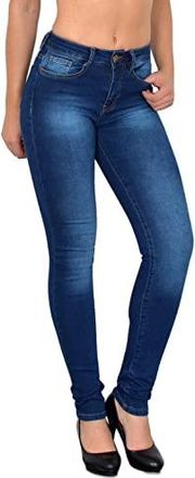 ESRA Jean Femme Skinny High Waist Jeans Femmes Taille Haute Pantalon Grande Tailles S200