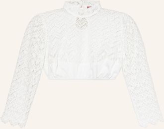 Krüger Krüger Dirndlbluse Dafina Mit 3/4-Arm weiss