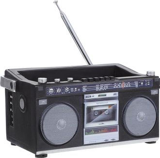 DOITOOL Blumentopf im Tonbandger&auml;te Design Pflanzgef&auml;&szlig; aus Resin Schwarze Tischdekoration f&uuml;r Wohnung B&uuml;ro und Party