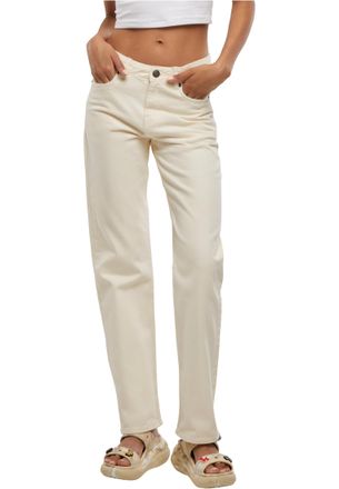 Urban Classics Damen Jeanshose Ladies Straight Fit Denim, Damen Jeanshose mit gerader Passform, Gr&ouml;&szlig;en 26-36