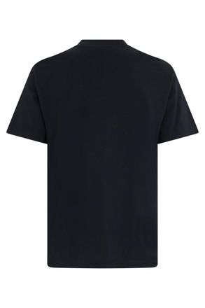 Fendi Cotton Crew Neck T-Shirt - Black