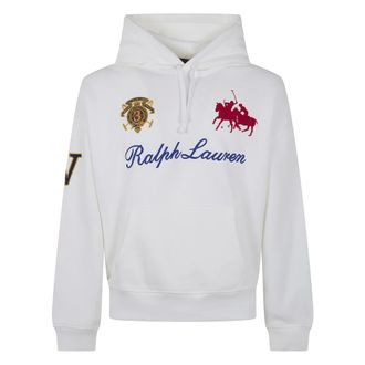 Polo Ralph Lauren Homme, Sweatshirts et sweats &agrave; capuche, Blanc, Taille: L SweaT-shirts &agrave; capuche