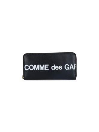 Comme Des Gar&ccedil;ons Zip Logo Wallet