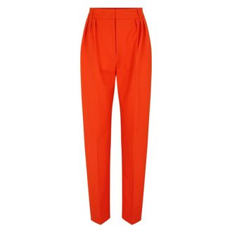 Sams&oslash;e & Sams&oslash;e Slim Fit Hose - - Trousers - Damen - Orange - M