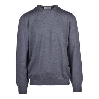 Gran Sasso Maglioncino Girocollo - - Knitwear - Herren - Grau - 3XL