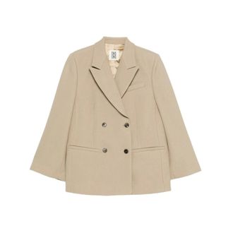 By Malene Birger Ramo Twill Blazer - Femme - Vestes - Beige - Taille: 38 FR