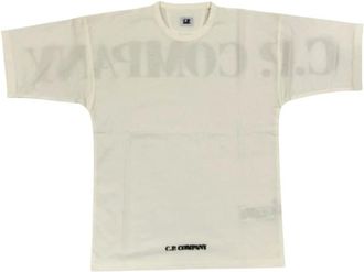 C.P. Company C.p. Company, Homme, Tops, Blanc, Taille: L 20Cmts213A-006057O