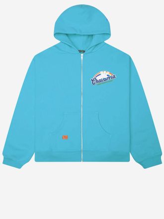 Willy Chavarria Mens Sweatshirt Cotton Light Blue Sweatshirts Sweater